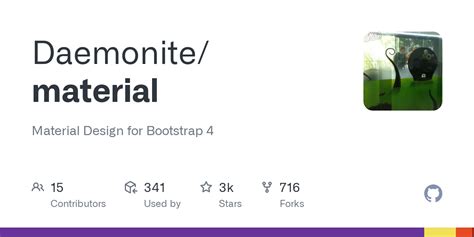 github daemonite material material design for bootstrap 4