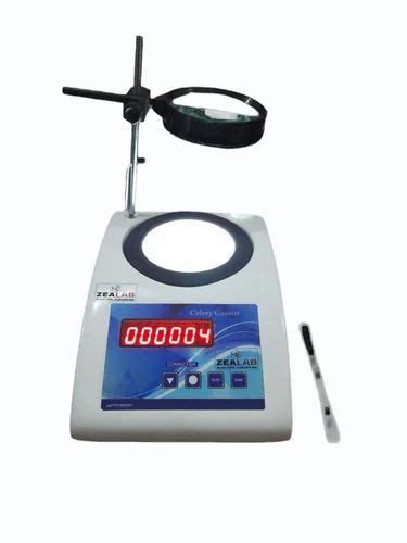 Digital Microprocessor Laboratory Colony Counter Count Capacity 6
