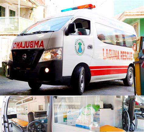 Free Ambulance Services For All Laguna Patients The Wednesday Herald