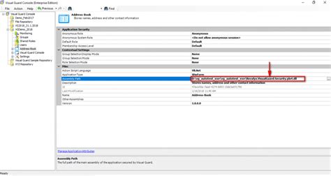 assembly path visual guard