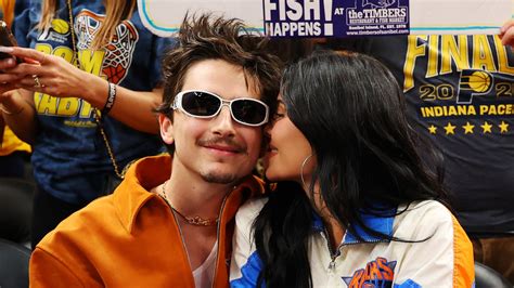 Kylie Jenner And Timothée Chalamet See In The Knicks Loss With Their