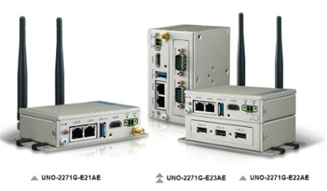 Advantech Fanless Pocket Sized Factory Edge Gateway Computer