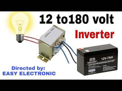 How To Make Inverter At Home On You Tube Youtube