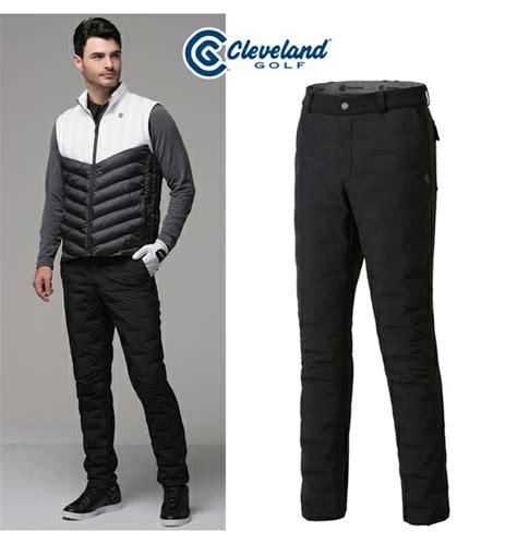 클리브랜드골프 헝가리구스 에어튜브 남성 구스다운 패딩팬츠골프바지골프웨어cgkmpt134 티몬