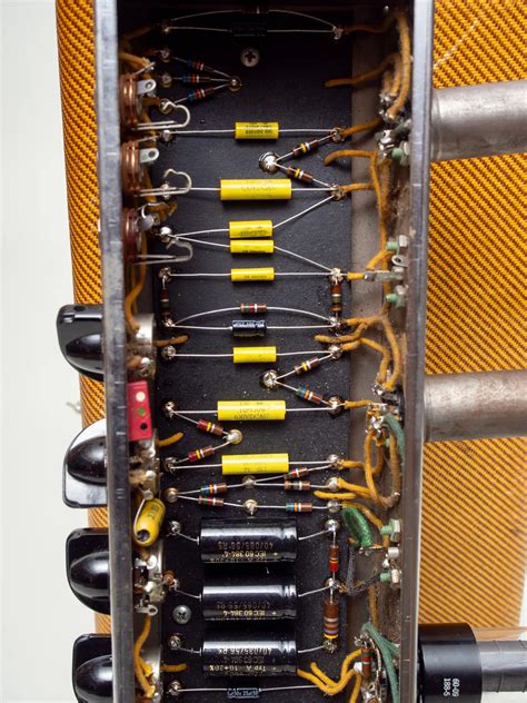 1959 Fender Vibrolux Model 5f11 Tweed Amps And Preamps Tr Crandall