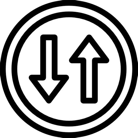 Two Way Those Icons Lineal Icon