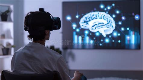 Advanced Brainwave Training Using Eeg Based Neurofeedback Techniques Stock Image Image Of