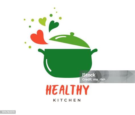 음식 사랑 요리 로고 및 브랜딩 건강 비건 및 채식주의 식품 컨셉 디자인 사랑에 대한 스톡 벡터 아트 및 기타 이미지 사랑