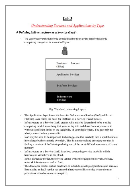 Cloud Computing Unit 3 Unit 3 Understanding Services And Applications