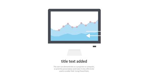 Computer Screen With Line Graph Google Slide Theme And Powerpoint Template Slidedocs