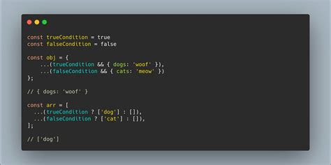 Conditionally Add To An Object Or Array In Javascript Amberley Romo