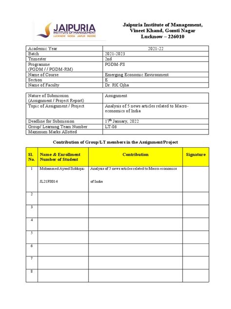 Economics Analysis Assignment Pdf Macroeconomics Opec