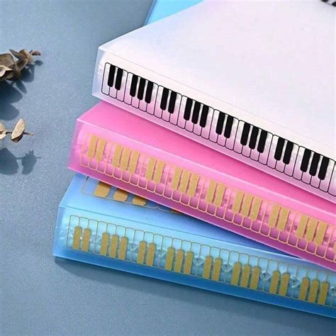 1pc Guitar Score Book Folder A4 Information Sheet Music Folder Five