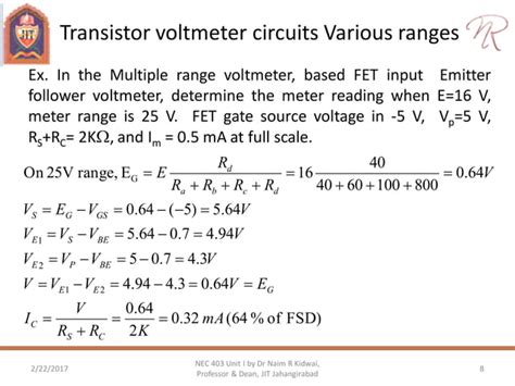 Electronic Dc Voltmeter Using Pmmc Pdf