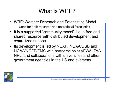 Ppt Wrf Modeling System Overview Powerpoint Presentation Free Download Id 437590