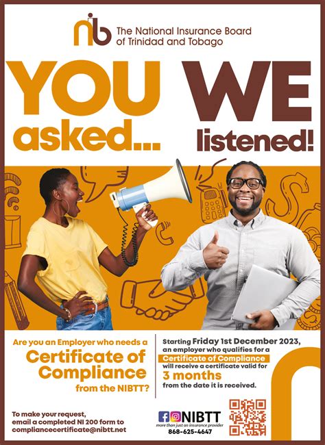 NIBTT Extends Certificate Of Compliance Period Of Validity Who S Who