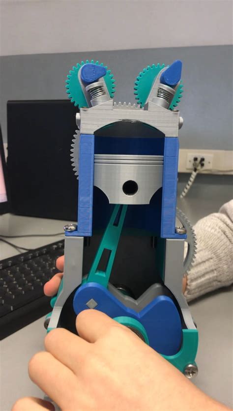 4 Stroke Engine Model By Simmis Workshop Makerworld Download Free 3d Models