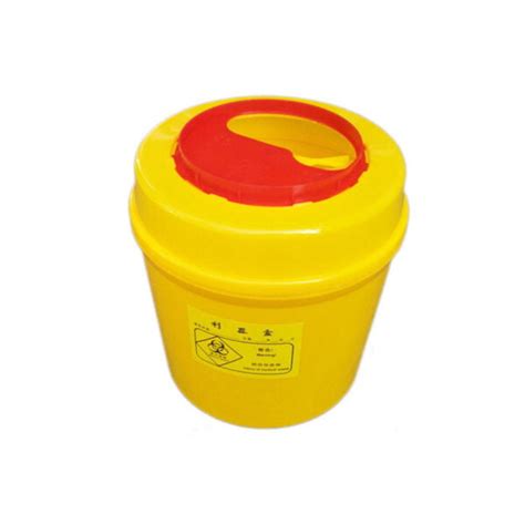 plastic disposable safety box medical sharp container for syringe