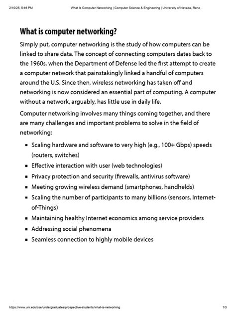 what is computer networking computer science and engineering
