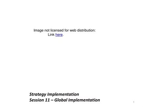 PPT Strategy Implementation Session 11 Global Implementation PowerPoint Presentation ID