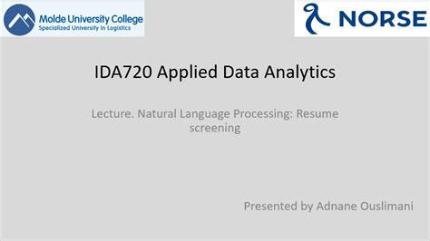 Adnane Ouslimani On Linkedin Dataanalytics Nlp Rprogramming