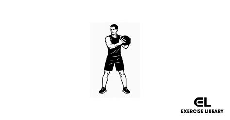 Medicine Ball Standing Oblique Twist Powerful Core Rotation Exercise