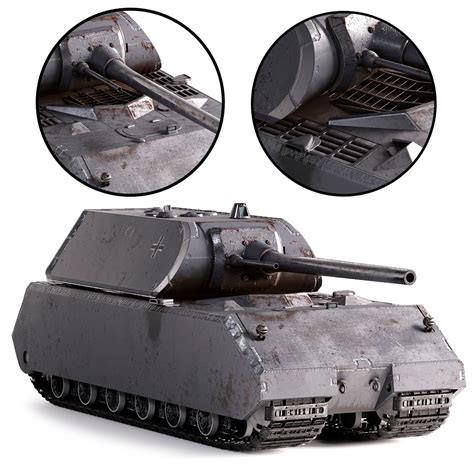 Tank Maus 3d Model Turbosquid 2303380