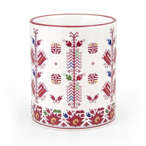 Чаша с шевица от Трънско Шопска фолклорна област