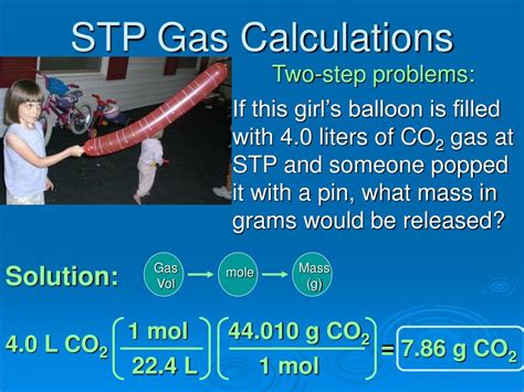 PPT STP Gas Calculations PowerPoint Presentation Free Download ID 921307