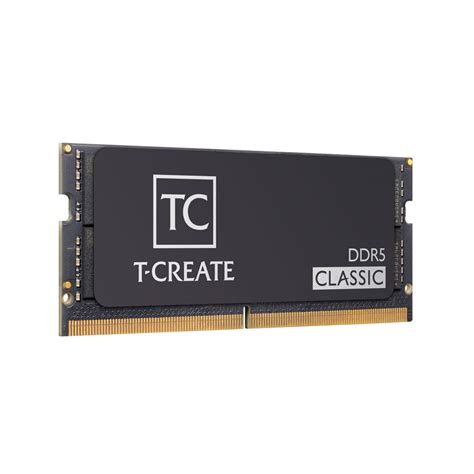 Classic Ddr5 Laptop Memory Black 64gb2x32gb 5600mhz Cl46 Teamgroup Classic Ddr5 Laptop Memory Black 64gb2x32gb 5600mhz Cl46 Teamgroup