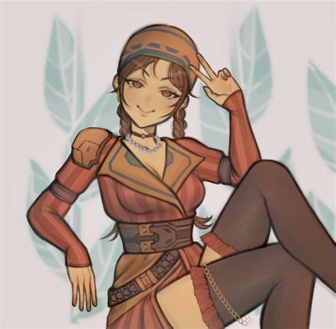 [oc] Loba Plumed Explorer Sketch R Apexlegends