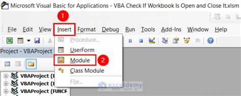 Excel Vba Check If Workbook Is Open And Close It 5 Examples