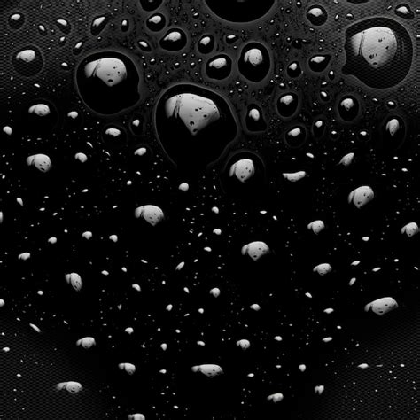 Капли дождя Премиум Psd Файл