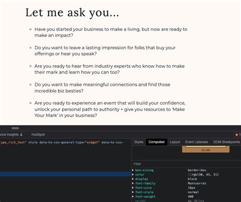 Solved Hubspot Community Css For Custom Fonts On Landing Page Not