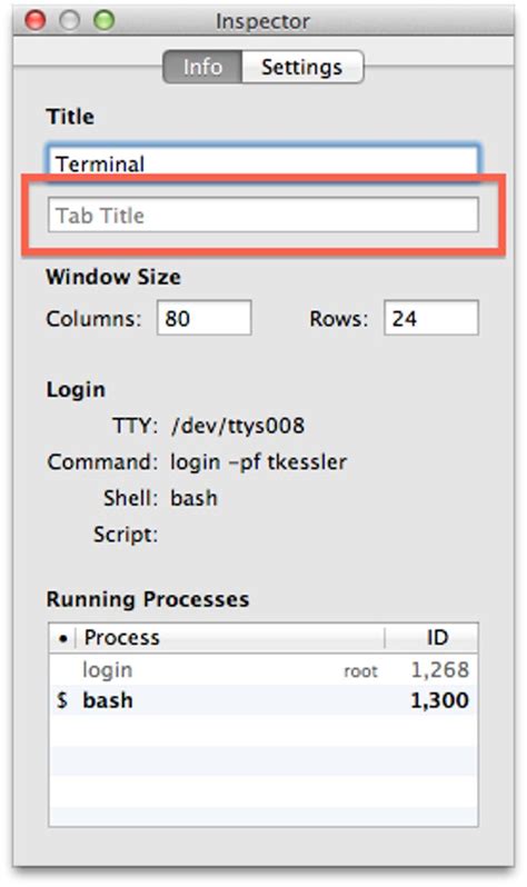 How To Use Ssh Host Names For Tabs In The Os X Terminal Cnet