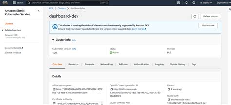 Amazon Web Services AWS EKS Trying To Access Springboot Resources Over Public Internet Stack