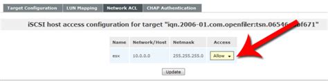 How To Configure OpenFiler V ISCSI Storage For Use With VMware ESX