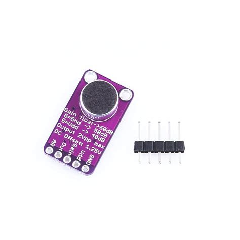 Max9814 Electret Mic Microphone Amplifier Module Auto Gain Reverb