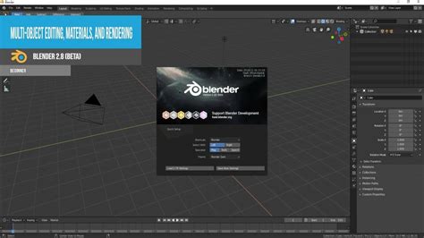 artstation blender 2 8 multi object editing materials and