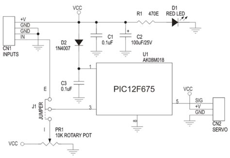 RC Servo Driver 0 5V Electronics Lab