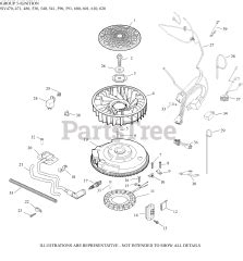 SV540-0019 - Kohler Courage Single Engine, Made for MTD, 18hp, 13.4kW Parts Lookup with Diagrams ...