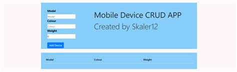 Github Skaler12mobile Devices Crud App My Sql Spring Boot