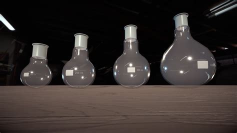 3d Chemical Glassware