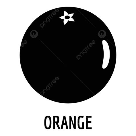 Orange Illustration Vector Png Images Orange Icon Simple Vector