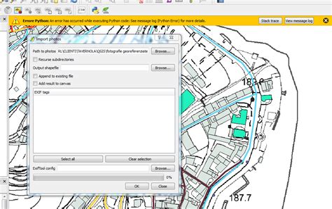 Pyqgis Photo Georeferencing And Python Error Geographic Information Systems Stack Exchange