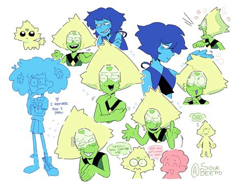 Sourbeefio Semi Break Comms Full On Twitter Peridot Steven Universe Steven Universe Comic