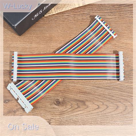 W Lucky Raspberry Pi 40 Pin Gpio สายเคเบิ้ลต่อขยาย สําหรับบอร์ด