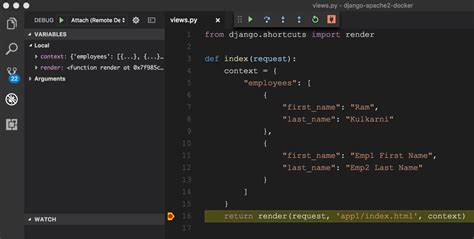 Remote Debugging Django Project In Docker Rams Blog
