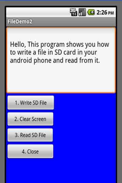 How To Read A Selected Text File From Sdcard On Android Stack Overflow