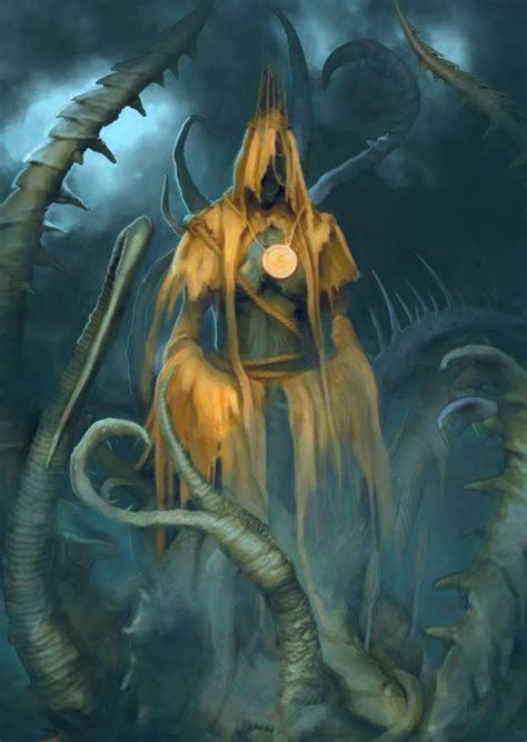 Artstation The King In Yellow Hastur Mike Waver Lovecraftian
